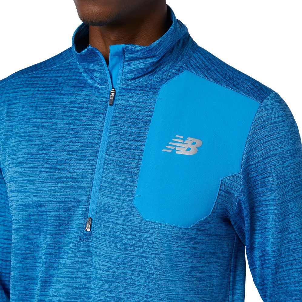 New Balance Heat Grid Half Zip heren