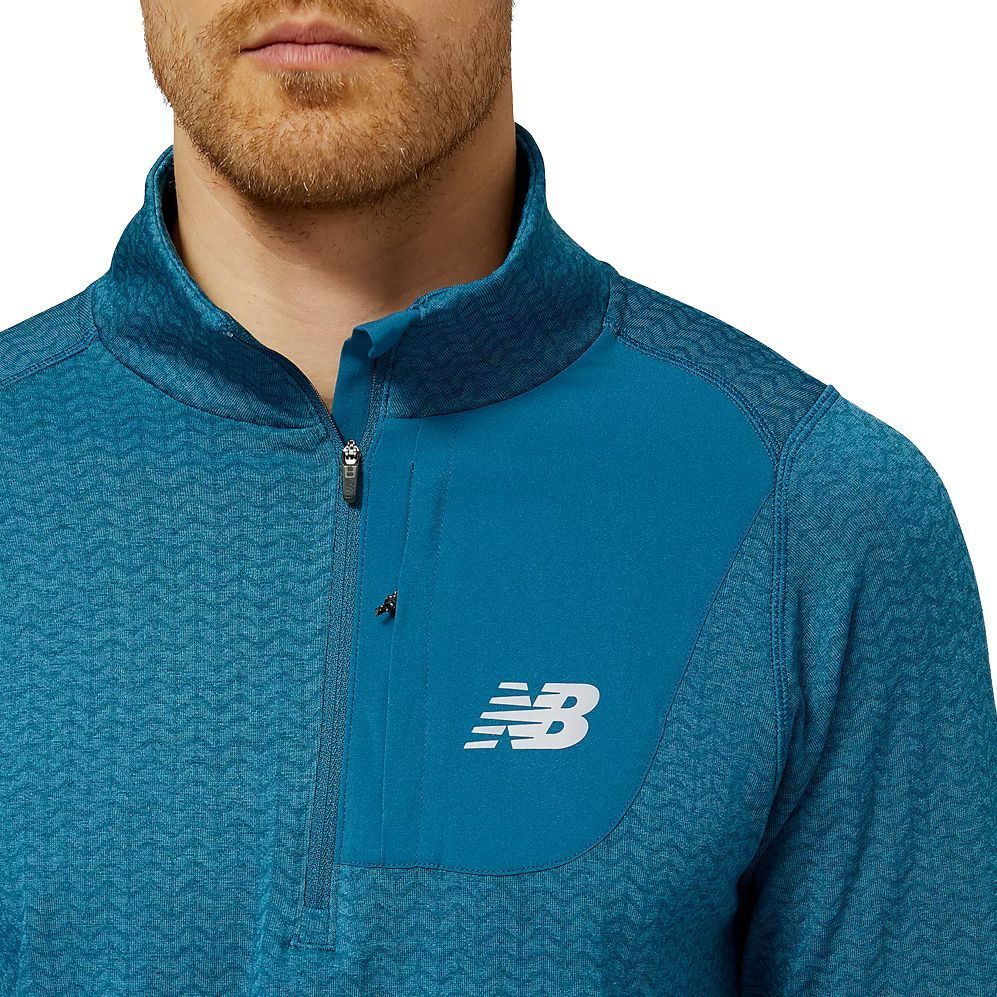 New Balance Heat Grid Half Zip heren
