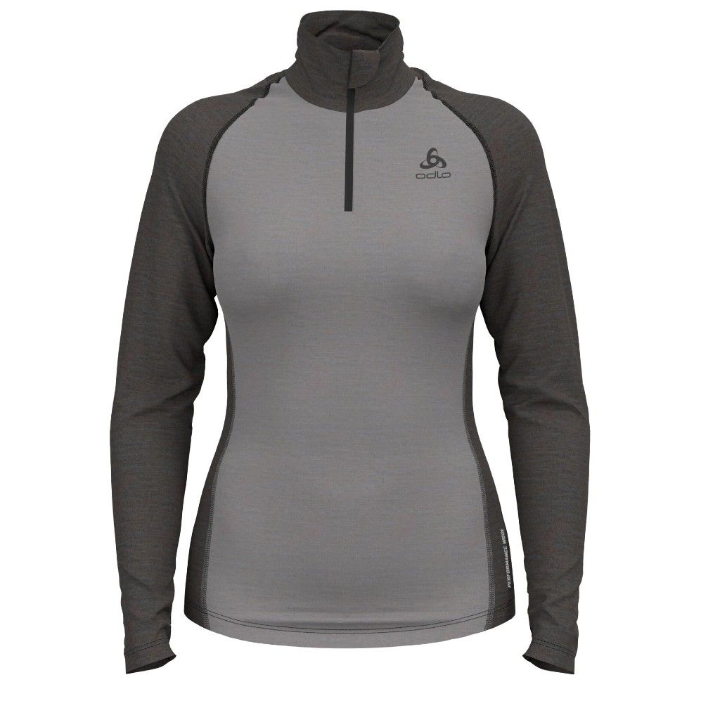 Odlo Performance Wool BL Half Zip dames